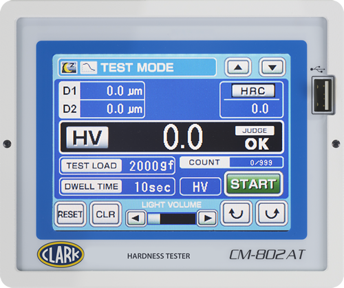 CM Series Micro Hardness Tester - Clark - Sun-Tec Corporation